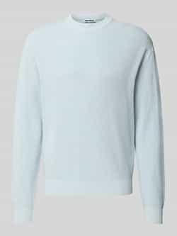 Review Regular Fit Strickpullover aus reiner Baumwolle