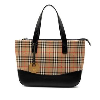 Burberry Cabas en toile Pre-owned - Femme - Pre-owned - Beige - Taille: ONE Size
