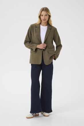 Part Two Blazer NaraPW Gerade Passform khaki