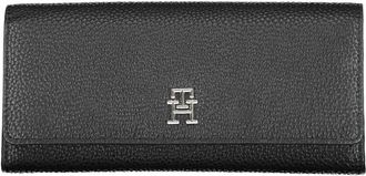 Tommy Hilfiger Femme, Accessoires, Noir, Taille: ONE Size Portefeuille en poly&eacute;thyl&egrave;ne
