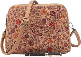 Generic Sac &agrave; bandouli&egrave;re en li&egrave;ge, bleu, Medium