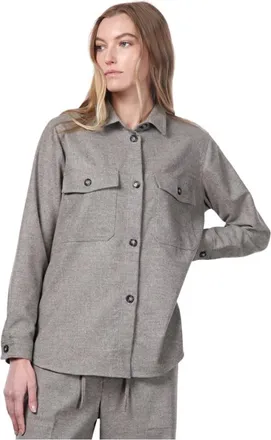 Mason's Blouson de ville - Femme - Blouses et Chemises - Gris - Taille: 40 FR