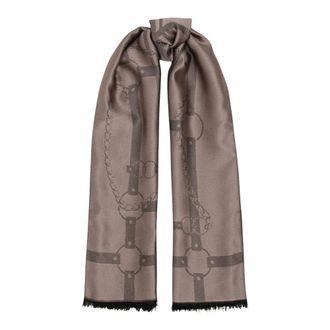 Guess Jacquard Ketten-Schal - - Accessories - Damen - Braun - ONE SIZE