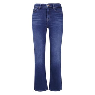 7 For All Mankind Klassische ausgestellte Jeans - - Jeans - Damen - Blau - W27