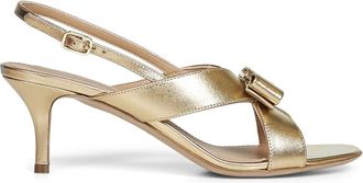 Ferragamo Femme, Chaussures, Beige, Taille: 40 1/2 EU Rima 60 Sandal
