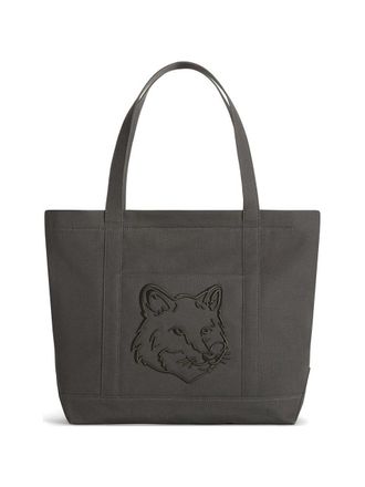 Maison Kitsun&eacute; Fox Head Large Tote