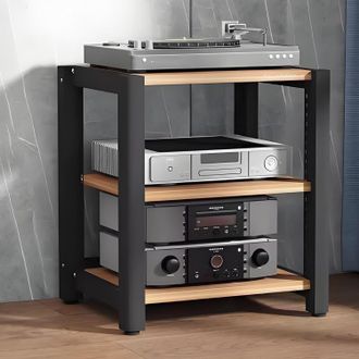Generic 2/3/4/5-stufiges Audio-Rack Mit Plattenspielerst&auml;nder, AV-Komponenten-Medienst&auml;nder, Tower-Player-St&auml;nder, Heimstereo-Racksystem Mit H&ouml;henverstellbare