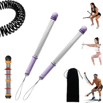 Generic Verstellbare, Seillose Battle Ropes, Leise Und Platzsparende Kabellose Battle Ropes, Tragbares Trainingsger&auml;t for HIIT Mit Aufbewahrungstasche Und Rut