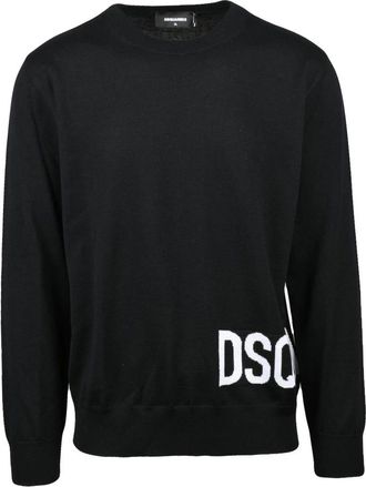 Dsquared2 Herren, Strickwaren, Schwarzk, 2XLGr&ouml;&szlig;e