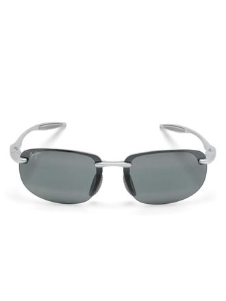 Maui Jim lunettes de soleil à monture rectangulaire - Argent