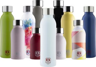 Bugatti B Bottles Twin Thermoflasche hält Flüssigkeiten 12 Stunden lang heiß 24 Stunden lang kalt und 36 Stunden lang EIS Umweltfreundliche und Wiederverwendb