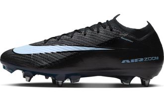 Nike Nike Mercurial Vapor 16 Elite Sg-Pro Fu&szlig;ballschuh Mit Niedrigem Schaft, Black/Ice Blue, FQ8688-001, 45.5 EU (11.5 US)