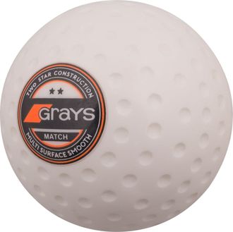 Grays Match Hockey Ball - Wei&szlig;