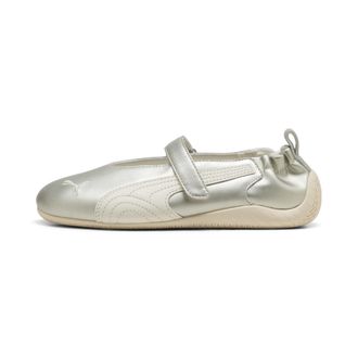 Puma Sneakers Speedcat Ballet Fleur M&eacute;tallique Femme, Chaussures, Beige, 35.5