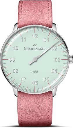 MeisterSinger Neo Special, Automatik, Hellgr&uuml;n Damenuhr S-NES929S