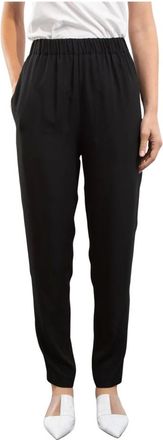 Pierantonio Gaspari Femme, Pantalons, Noir, Taille: 42 FR Pantalone Seta