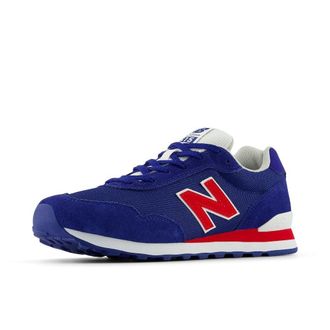 New Balance Herren 515 V3 Sneaker, Marineblau Rot, 42.5 EU