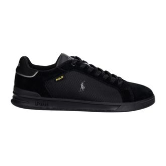 Polo Ralph Lauren Utility Leder-Sneakers - - Shoes - Herren - Schwarzk - 44 EU