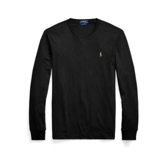Polo Ralph Lauren Homme, Tops, Noir, Taille: 2XL T-shirt décontracté pour hommes