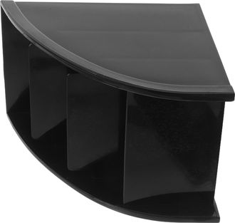 Kesyoo Aufbewahrungsbox aus Kunststoff f&uuml;r Den Schreibtisch - Handyhalter, B&uuml;robox, Schwarz