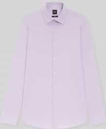 HUGO BOSS Slim Fit Businesshemd aus Baumwoll-Mix Modell H-HANK-KENT