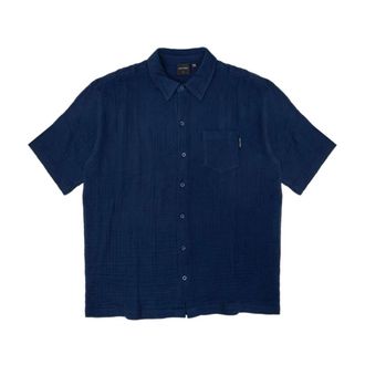 Daily Paper Clothing Herren, Shirts, Blau, SGr&ouml;&szlig;e