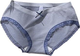 Generic Culotte sans Couture Femme Culotte Femme sans Couture Culotte Femme De Classique Lot Color&eacute; C&ocirc;t&eacute;s Fleurs Ajour&eacute;es Dentelle String Sexy pour Assortir &Agrave;