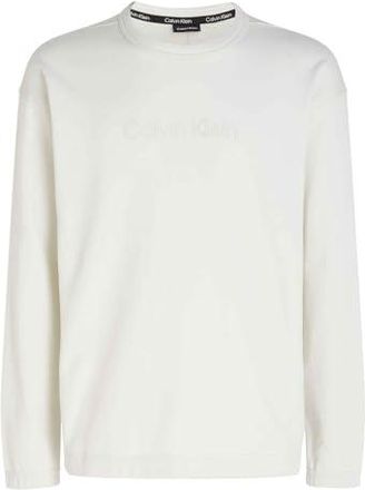 Calvin Klein White Cotton Sweater S