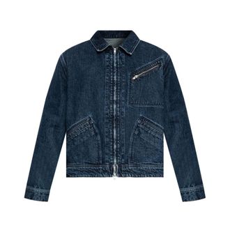 Kenzo Homme, Vestes, Bleu, Taille: L Veste Utilitaire Signature Non Genr&eacute;e