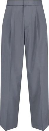 BONSAI Homme, Pantalons, Gris, Taille: M Pantalon droit pliss&eacute;