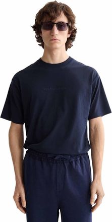 Scotch & Soda Seasonal Core T-Shirt mit lockerer Passform, Sky Captain 401, XXL