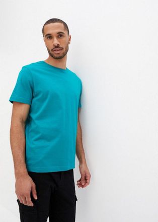 Bonprix T-Shirt (Packung, 5-tlg) Regular Fit, Kurzarm, f&uuml;r warme Tage, aus Baumwolle und Viskose