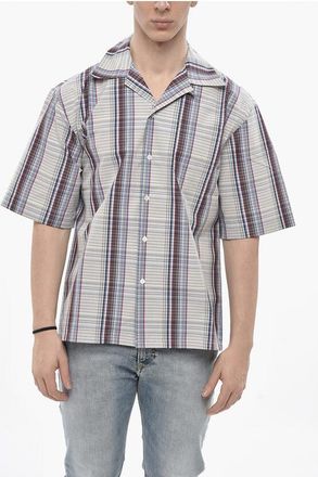 Marni Cotton Bowling Shirt with Checked Pattern size 44