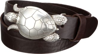 MGM Unisex - Erwachsene G&uuml;rtel 100-2028, Gr. 105, Braun (Dunkelbraun)