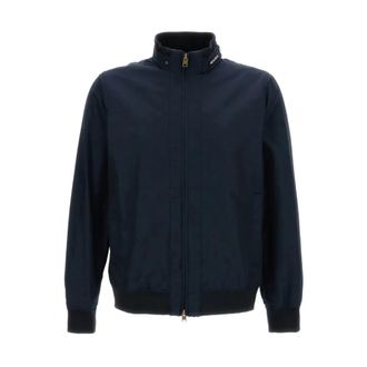 Woolrich Homme, Vestes, Bleu, Taille: L Lewis Bomber