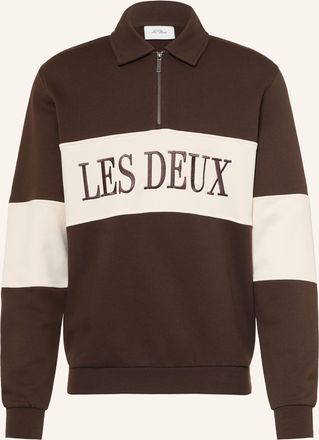 Les Deux Sweat-Troyer braun
