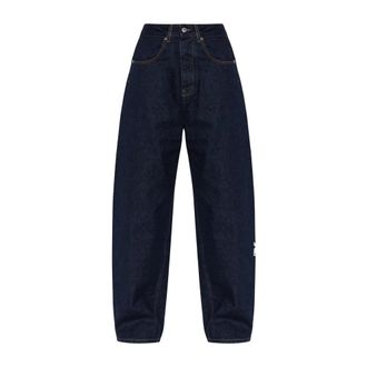 Off-white Wide-Leg Jeans - - Jeans - Damen - Blau - W27