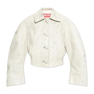 Diesel L-Raya Jacket - - Jackets - Damen - Wei&szlig; - 2XS