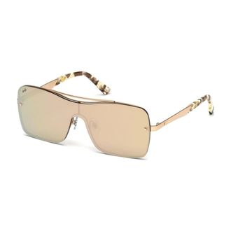 Web Eyewear unisex, Accessoires, Rose, Taille: ONE Size Lunettes de soleil &agrave; monture en m&eacute;tal avec protection UV
