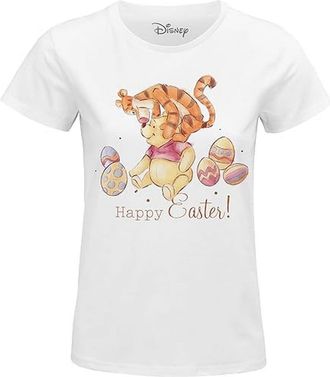 Disney Damen Wodwinits011 T-Shirt, weiß, M