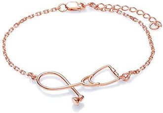 Generic St&eacute;thoscope Bracelet Infirmi&egrave;re M&eacute;decin &Eacute;tudiant en M&eacute;decine Bracelet Bijoux Cadeau, Bijoux De Costume De Plage D&eacute;t&eacute;, Accessoires De V&ecirc;tements Id&eacute;al C
