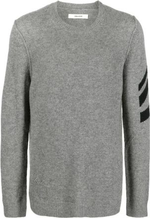 Zadig&Voltaire Homme, Pulls, Gris, Taille: M Kennedy Arrow Pullover