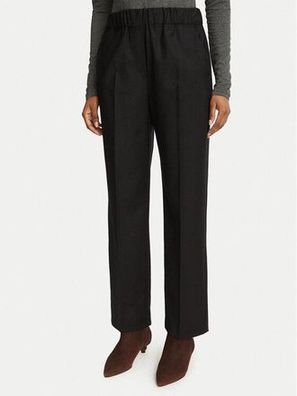Max Mara Stoffhose Hateley 2625136042 Schwarz Regular Fit