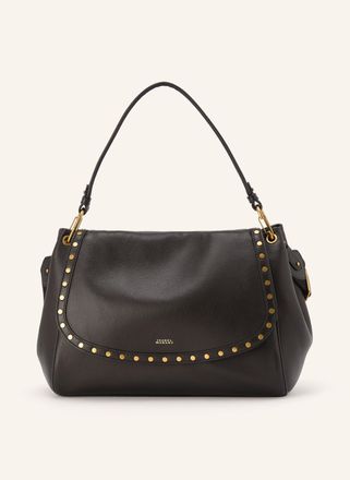 Isabel Marant Isabel Marant Umh&auml;ngetasche Chany Xl Mit Nieten schwarz