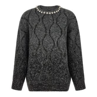 Pinko Pinko, Damen, Strickwaren, Grau, SGr&ouml;&szlig;e