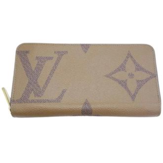 Louis Vuitton Portefeuille long (bi-pli) Pre-owned - Femme - Pre-owned - Brun - Taille: ONE Size