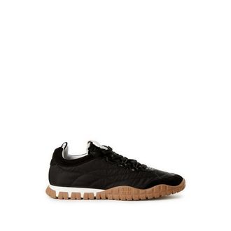 Miu Miu Baskets Tyre en tissu technique et cuir