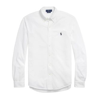 Polo Ralph Lauren Homme, Chemises, Blanc, Taille: XL Chemise Maille Ultra-L&eacute;g&egrave;re Style Classique