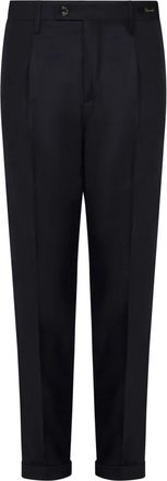 Michael Coal Blaue Woll-Slim-Fit-Hose - - Trousers - Herren - Blau - W33