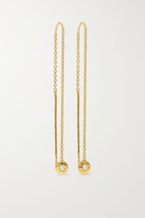 Octavia Elizabeth + Net Sustain Nesting Gem Ohrringe Aus Recyceltem 18 Karat Gold Mit Diamanten